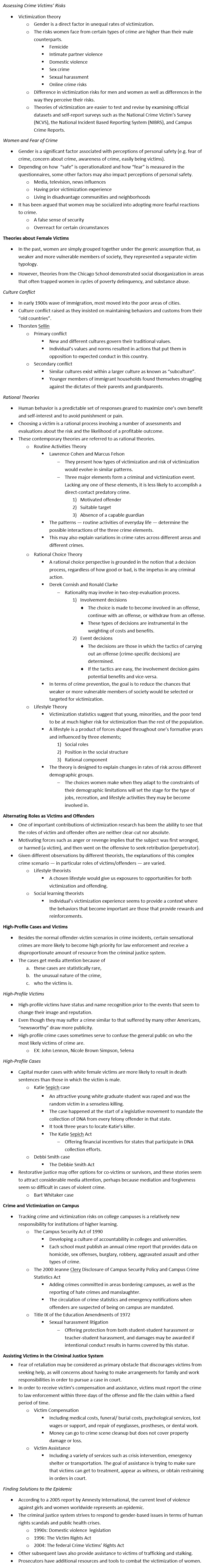 Substantive Law Support